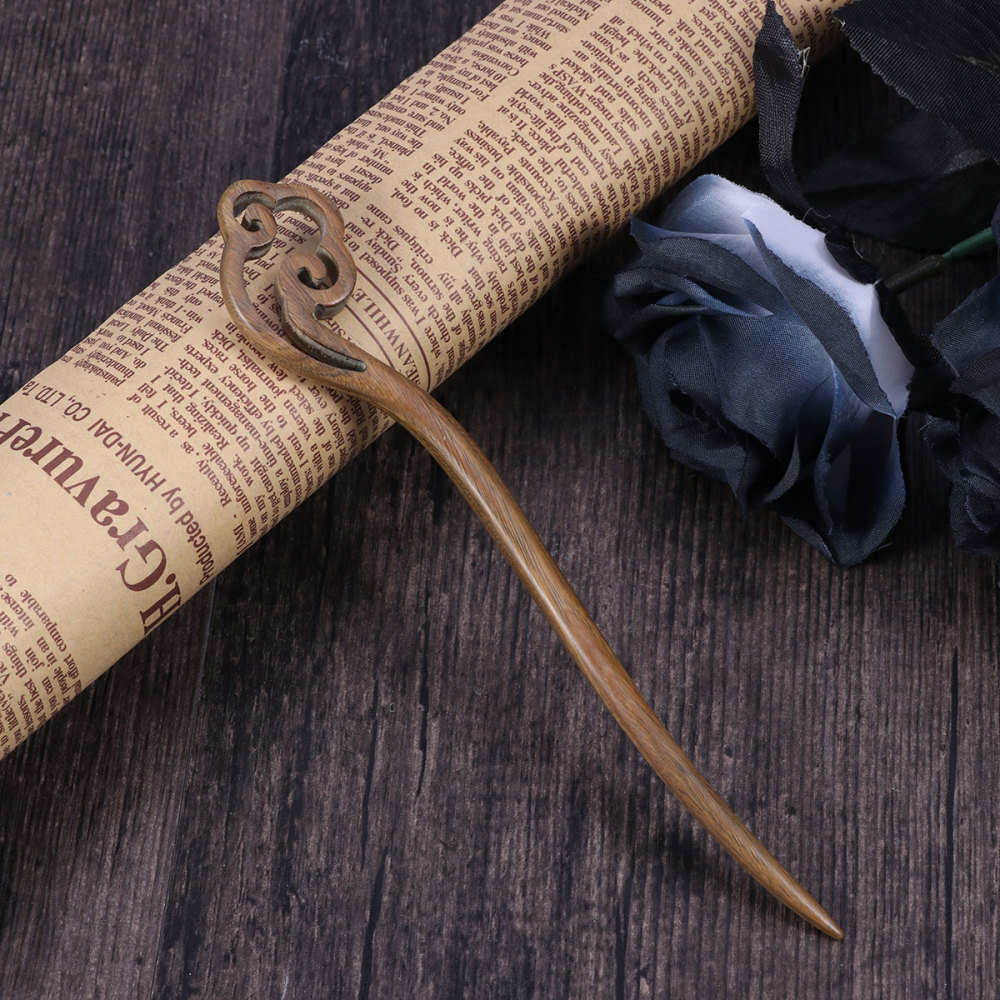 Vintage Hair Sticks Naturholz Haarnadel Chignon Pin Haarschmuck für ...