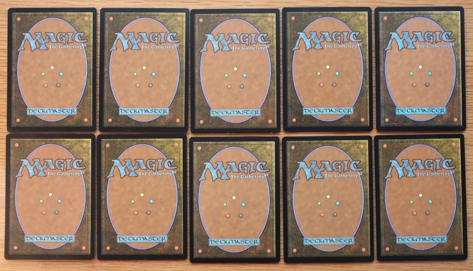 Set of 10 Big Green Wurm Creatures Tribal (English Magic MTG) Pelakka ...