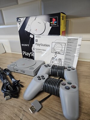 Sony PlayStation Classic Mini | PlayStation Console | Retro Games ...
