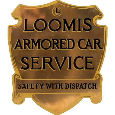 Loomis Armored Car Service Laser Cut Metal Advertising Sign | eBay