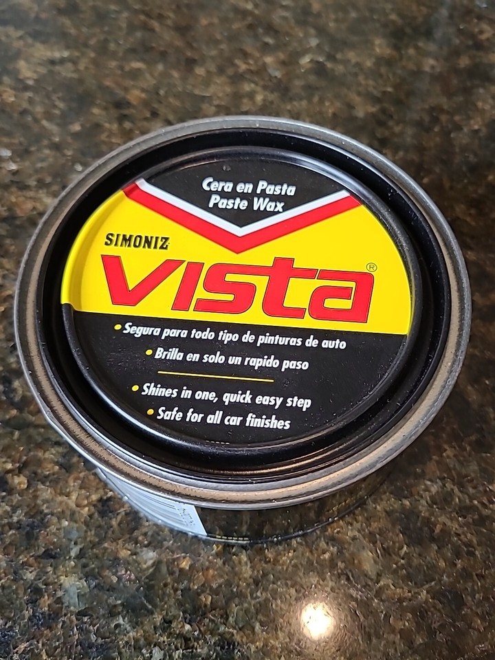 Simoniz CARNAUBA Paste Wax NOS 009561 Original Paste Wax 9 oz. NEW ...