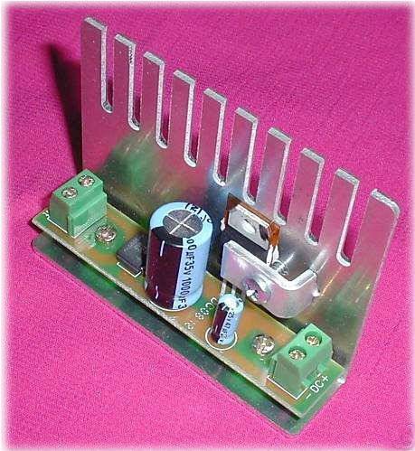 5Vdc 1A Rectifier + Regulator Module - Bridge Diode & LM7805 p/n DR-05 ...