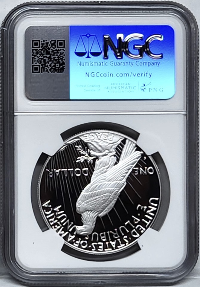 2024 Peace proof silver dollar ngc pf 69 uc first releases peace In ...