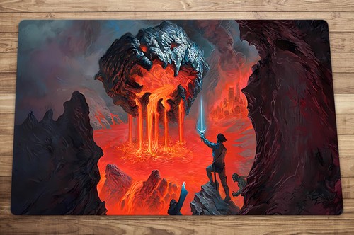 Chaos Orb Trading Card Game MTG Playmat TCG CCG Mat Free Bag | eBay