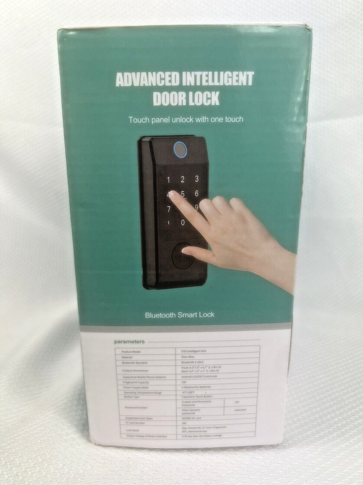 Miuedo Smart Door Lock- Fingerprint, Passcode, IC Card, Keyless ...