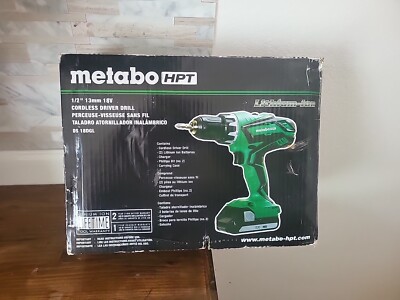 Hitachi DS18DGL 18V Lithium-Ion 1/2" Drill Driver W 2 batteries/charger ...