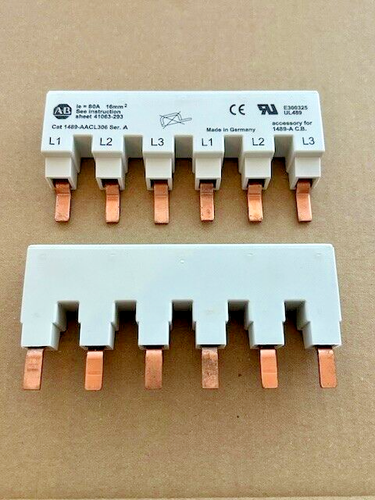1 St. Circuit breaker/Schutzschalter: bus bar jumper 1489-AACL306 Allen ...