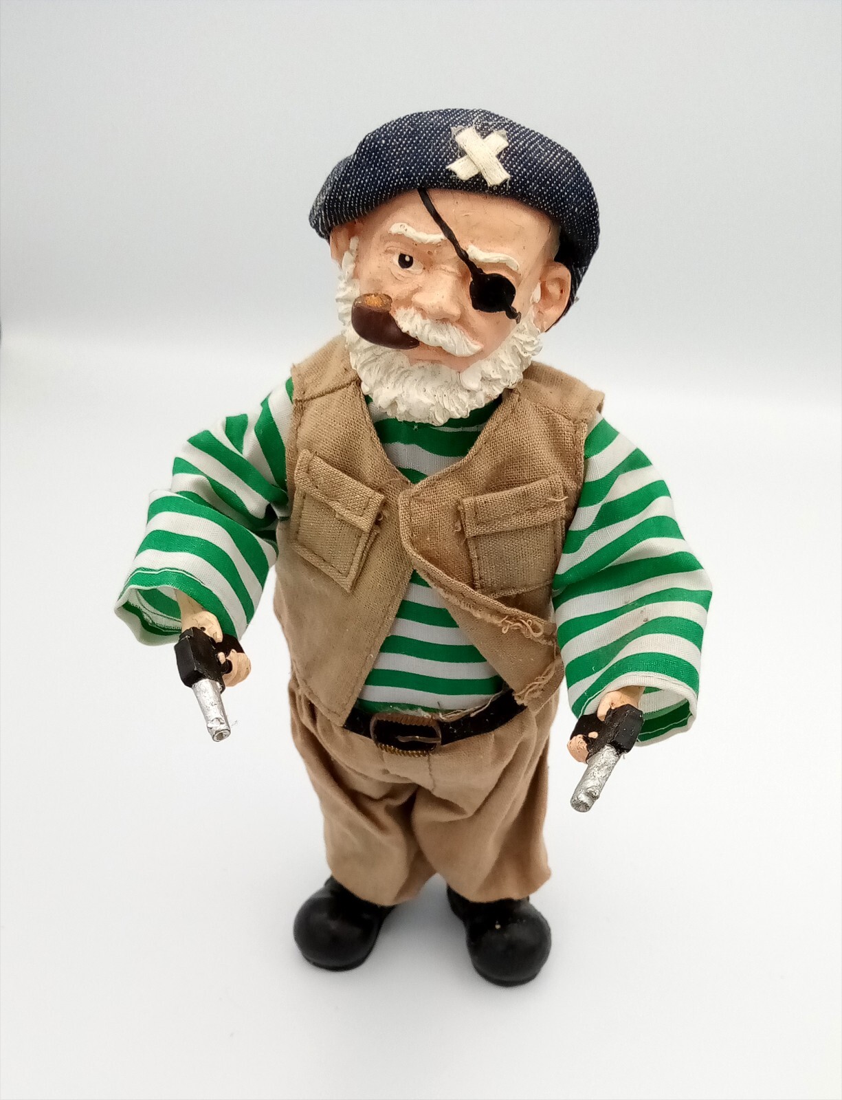 Vintage Lot of 4 Sea Captain Dolls Sailor Figures Pirates Nautical ...