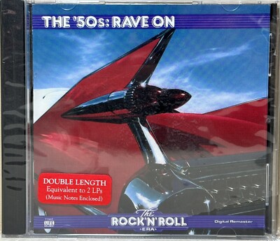 The ‘50s: Rave On The Rock’N’Roll Era DL CD Time Life 1990 New Sealed ...