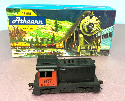 HO Athearn Hustler Switch Engine D&RG #63 | eBay
