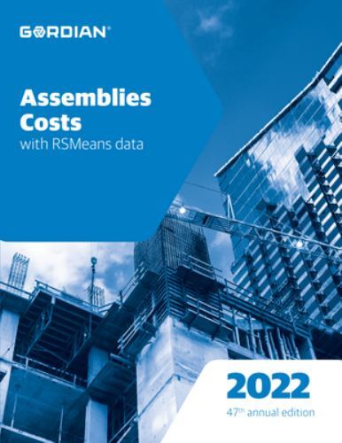 Assemblies Costs with Rsmeans Data : 60062 by Rsmeans (2021, Trade ...