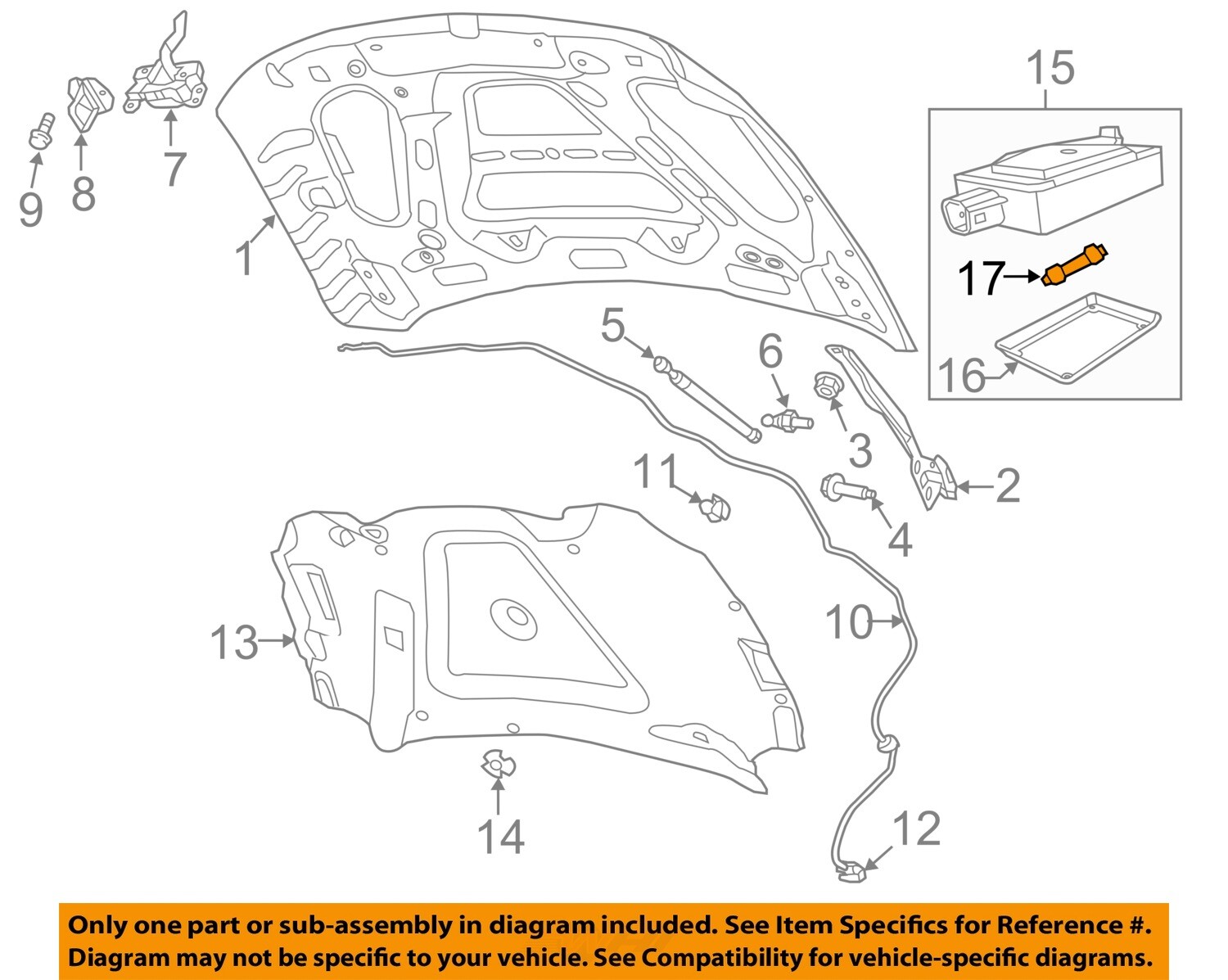 CHRYSLER OEM 84-21 1500 Classic Hood Hood Components-Bulb L0000561 | eBay