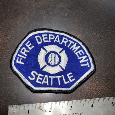 Vntg Obsolete Washington State Fire Department Patch Seattle | eBay