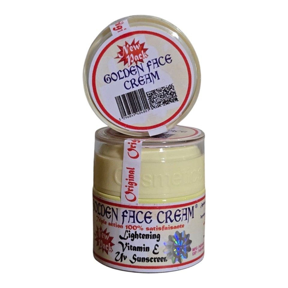 Golden Face Triple Action Face Cream With Evob Seal | eBay