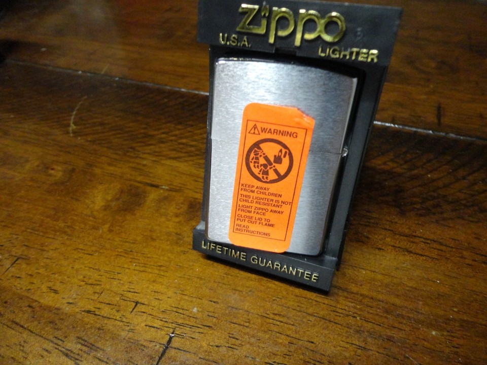 NATIVE AMERICAN INDIAN SNIPE CLAN SENECA NATION ZIPPO LIGHTER MINT IN ...