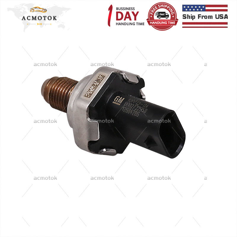 Fuel Rail Pressure Sensor 12684286 12664124 For Buick Enclave Chevrolet ...