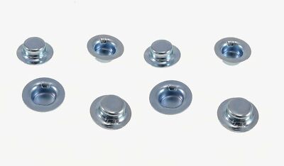 8 Pack 1/2 Push-on Cap Nuts - Axle Caps - Wheel Retainers - 836145 ...