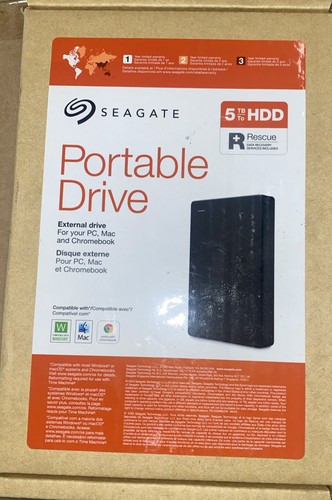 Seagate STGX5000400 5 TB, External Hard Drive 763649138168 | eBay
