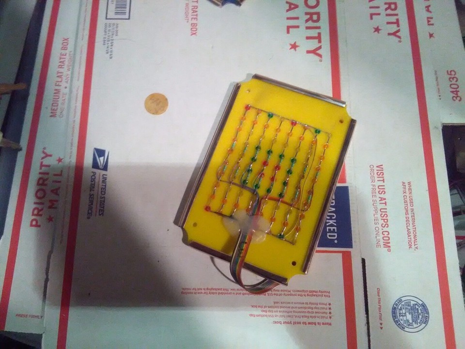 oscar wild ride waldos fun factory yellow led light part | eBay