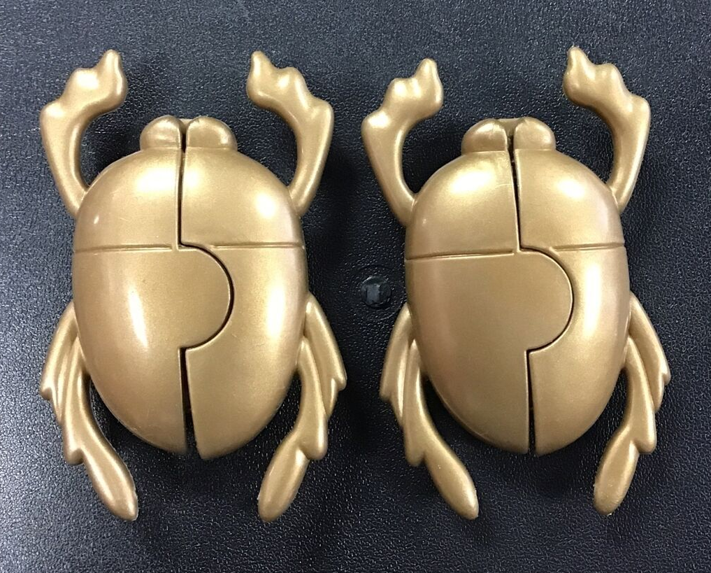 Vintage 1992 Mattel Disney Aladdin Plastic Scarab Compass Used - Lot of ...