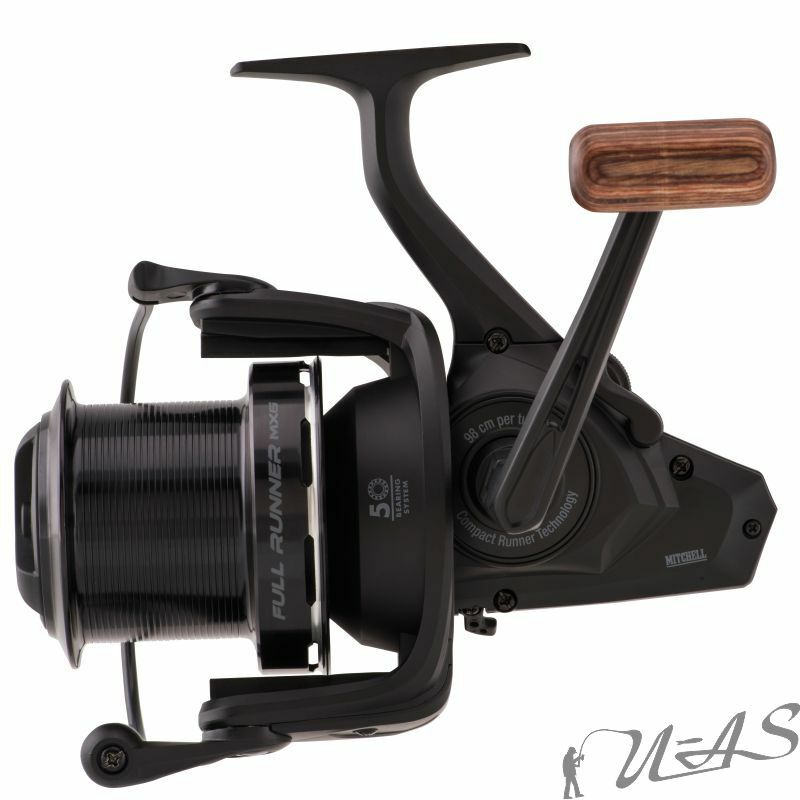 MITCHELL MX6 9000 Freilauf Rolle Plus Gratis Aluminium E-Spule Karpfen ...