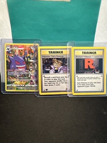 Gengar TG06/TG30 & Gengar Trainer Pokemon Set! - Near Mint | eBay