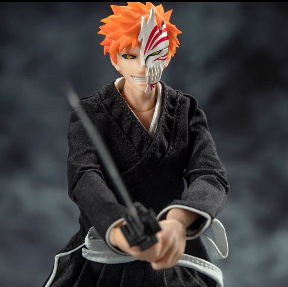 GT Dasin Model BLEACH Kurosaki Ichigo 1/12 Scale Action Figure Gift In ...