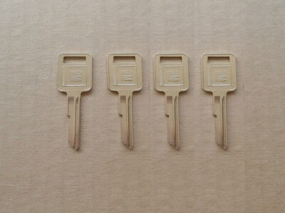 4 VINTAGE NOS KEY BLANKS! FOR CLASSIC C10 C20 PICKUP JIMMY BLAZER S10 ...