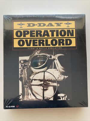 Virgin Simulation Computer Game D-Day Operation Overlord PC CD-Rom ...