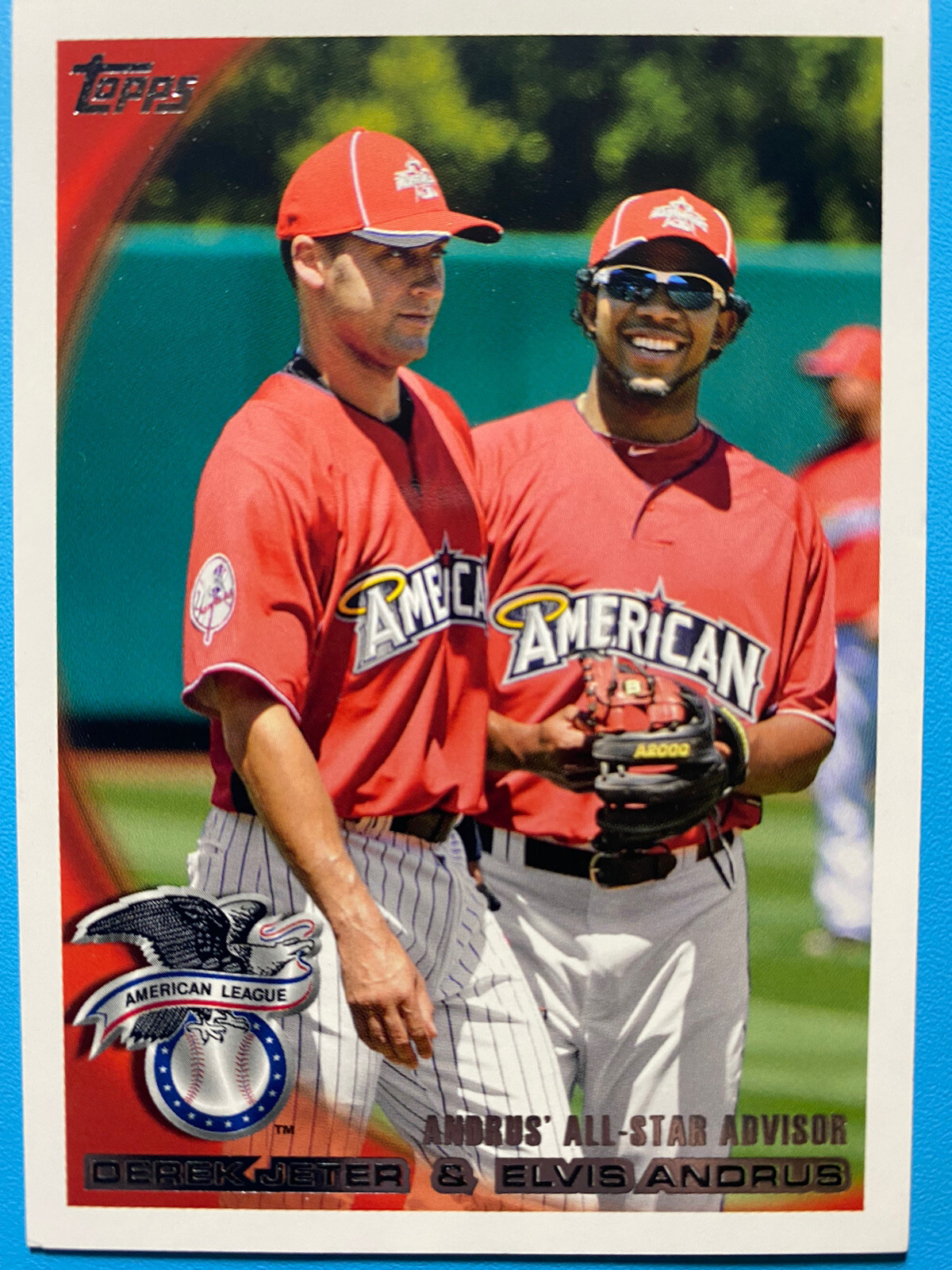Derek Jeter & Elvis Andrus 2010 All Star Game Topps Update Series #US ...