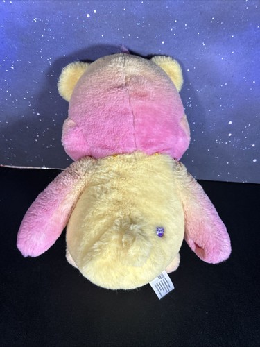 Care Bears Calming Heart Bear 14" Plush Yellow Pink Butterfly Basic Fun | eBay