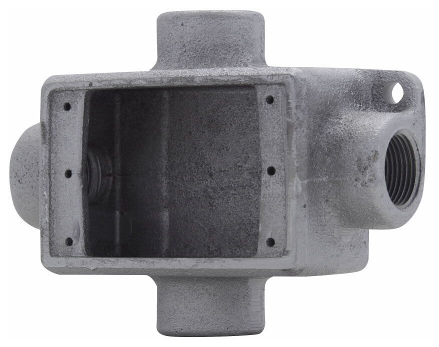 Crouse-Hinds FSX1 Cast Device Box 1/2 Fs/Fd Sgl Gang Cast Device Bx 1 ...