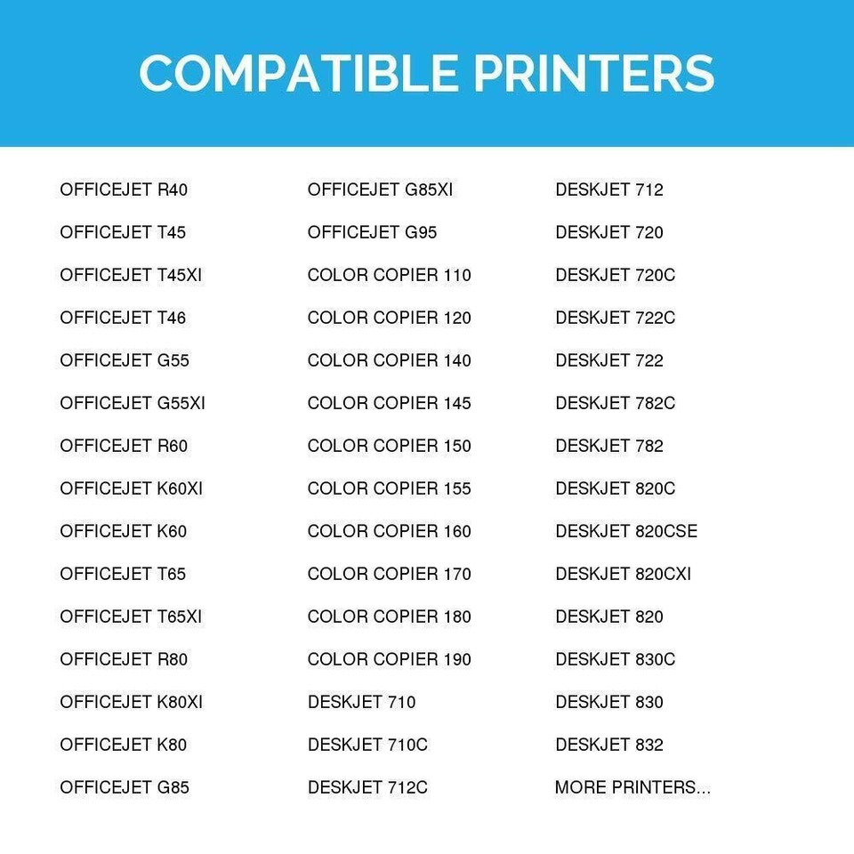 LD Products Replacement for HP 78 Tri Color Ink Cartridge C6578D Single ...