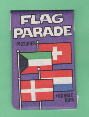 Dandy Gum Flag Parade Unopened Purple Pack Nrmnt+ Box Fresh READ | eBay