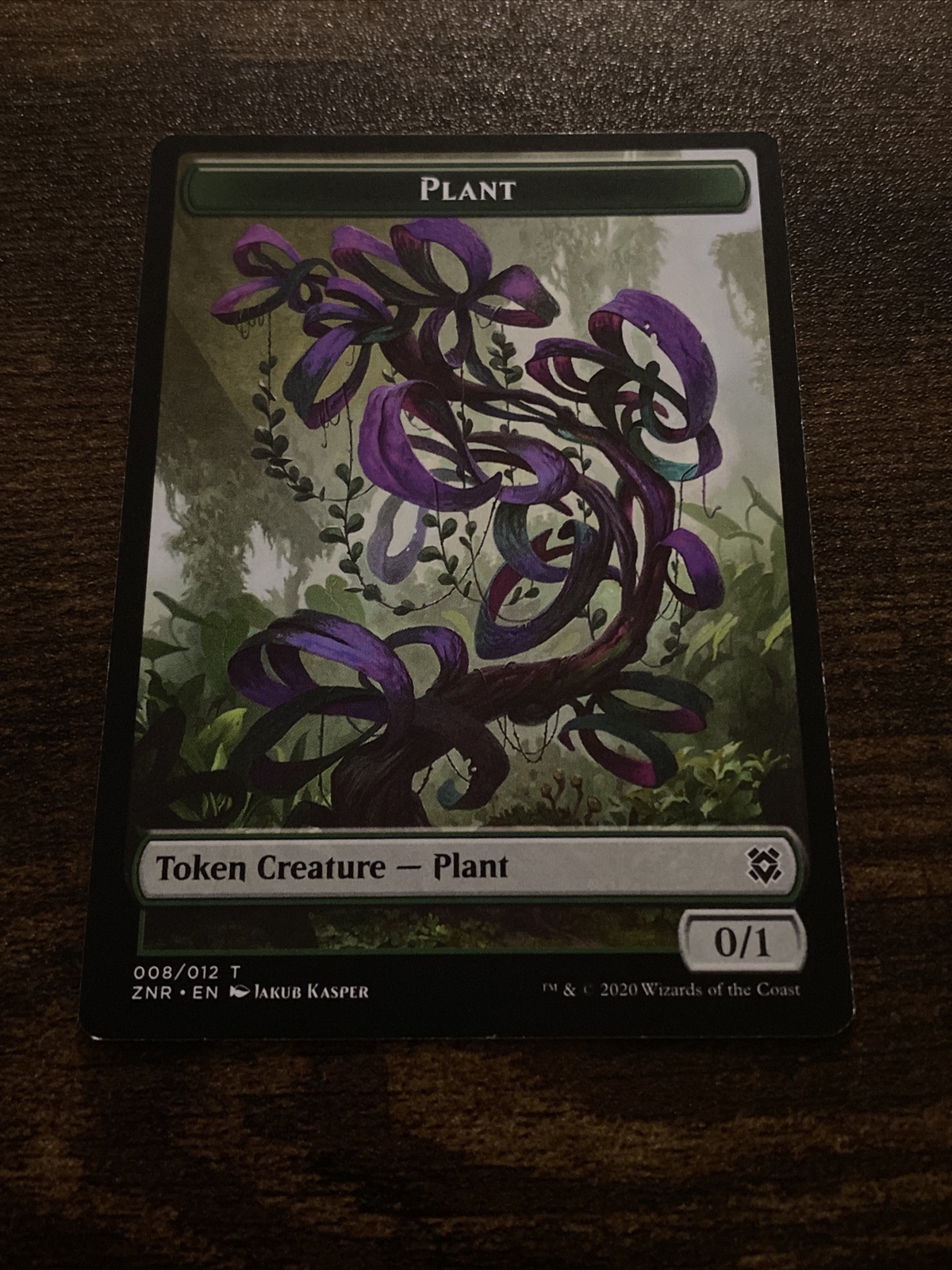 Plant Token 8/12 Zendikar Rising MTG Magic The Gathering D3725* | eBay
