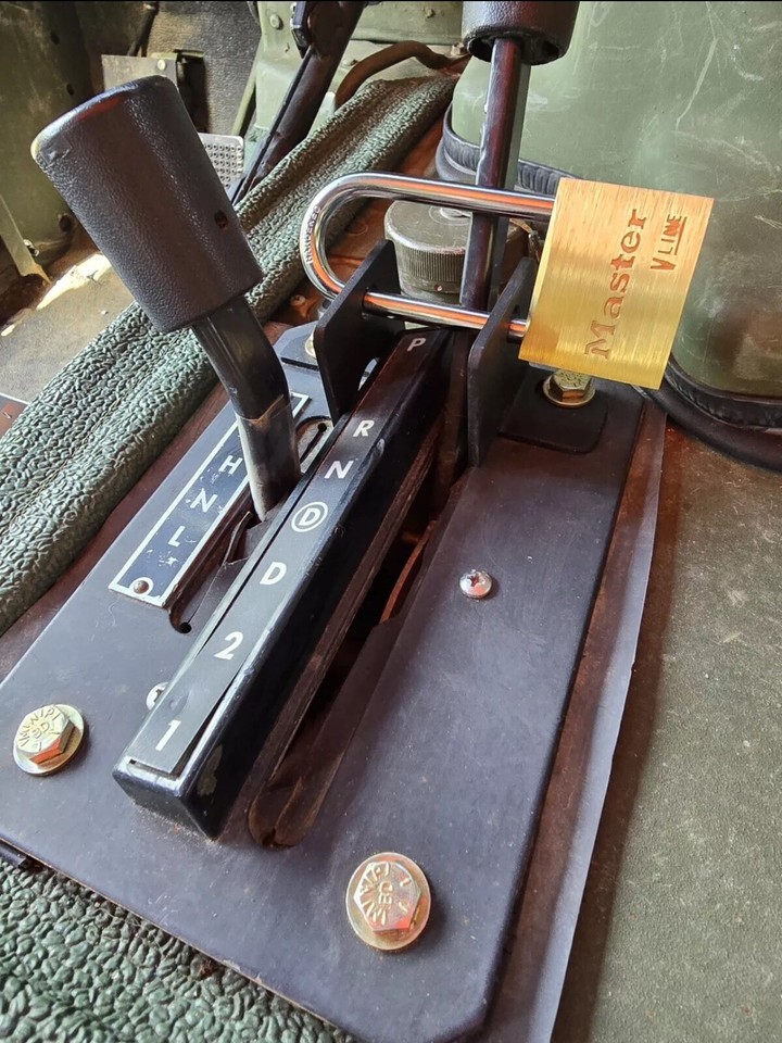 HMMWV 3 & 4 Speed Shifter Shift Lock Anti Theft Locking System W ...