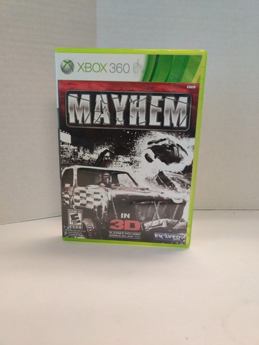 Mayhem Xbox 360 pas de manuel pas de lunettes 896992000735 | eBay