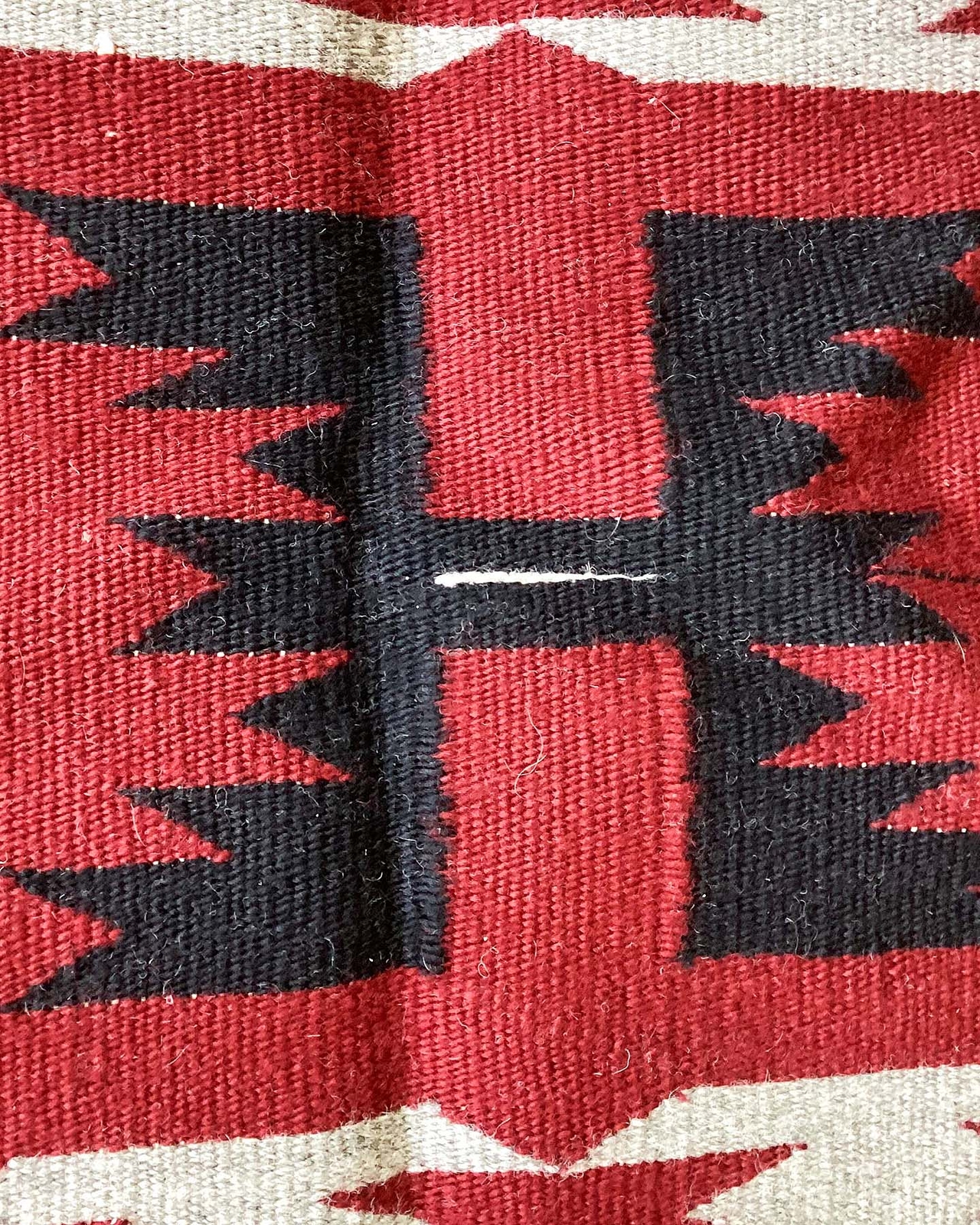 Charlene Begay, Navajo Handwoven Rug, Storm Pattern, Wool, 85” x 57” | eBay