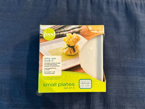 Food Network Crema Small Square Plates - NEW IN BOX | eBay