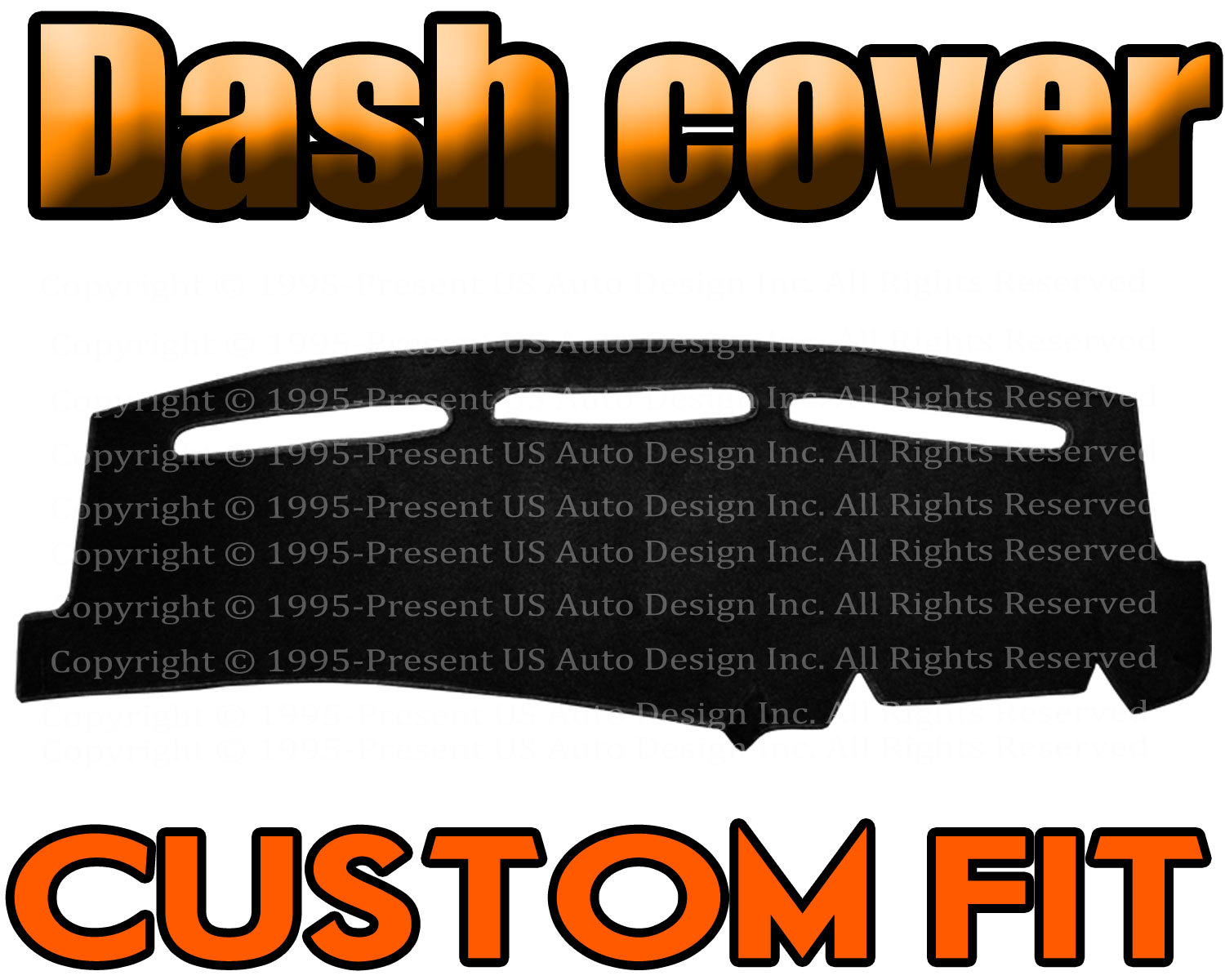 fits 2007-2014 CADILLAC ESCALADE DASH COVER MAT DASH COVER MAT / BLACK ...