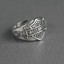 Biker's Ring Motorcycle Style Ring Sterling Silver 925 | eBay