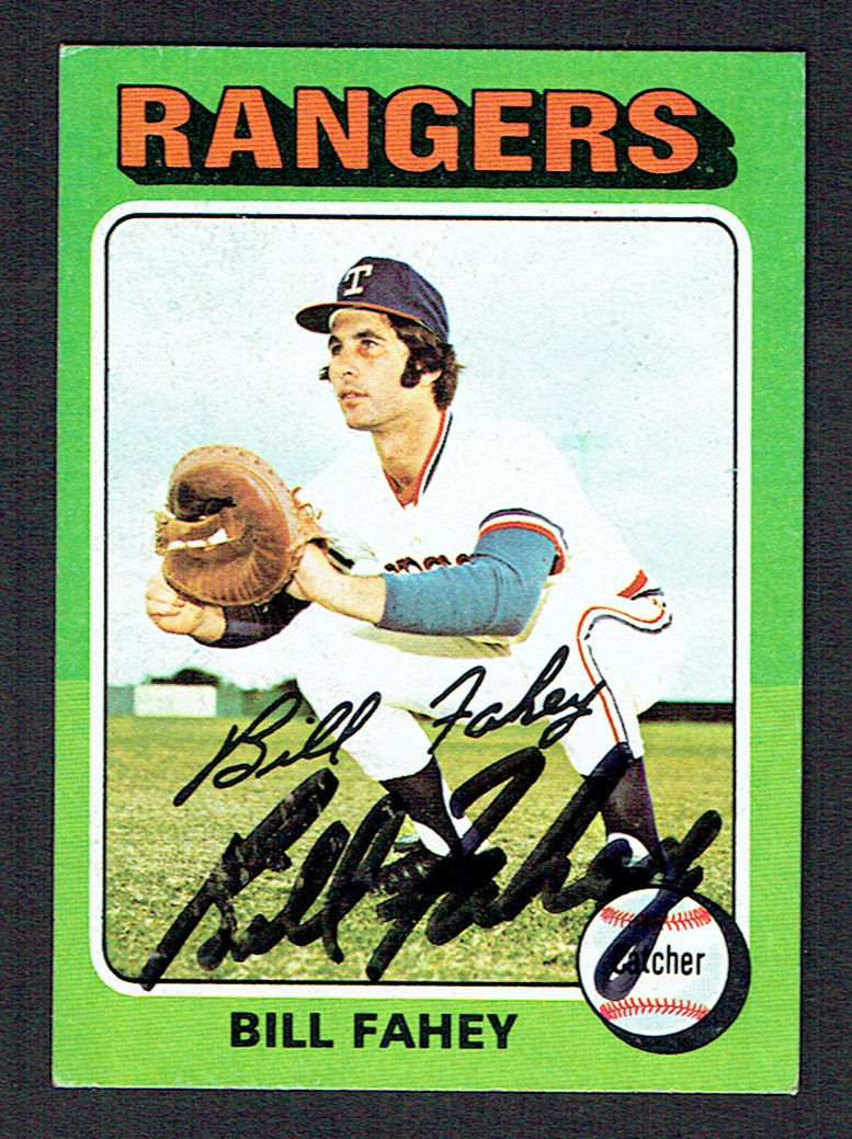 Bill Fahey #644 signed autograph auto 1975 Topps MINI Baseball Trading ...