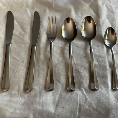 6 International Stainless Steel Flatware KOREA | eBay