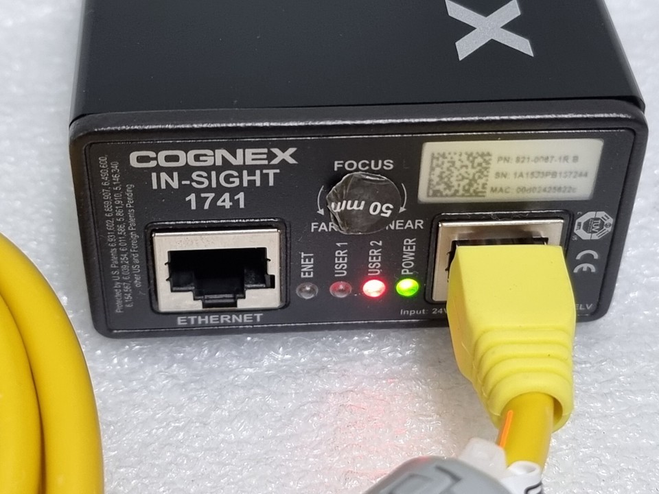 COGNEX In-Sight 1741 Wafer Reader ( P/N 821-0067-1R B ) | eBay