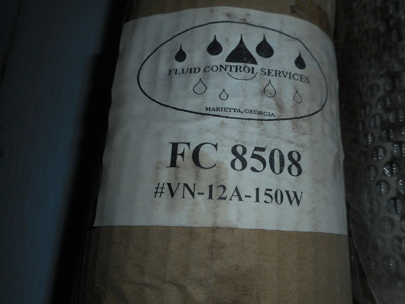 FC 8508 VN-12A-1 FILTER FLUID CONTROL SERVICES @ | eBay