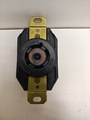 NEW OLD STOCK! HUBBELL 20A 125/250V TWIST LOCK RECEPTACLE HBL2410 | eBay