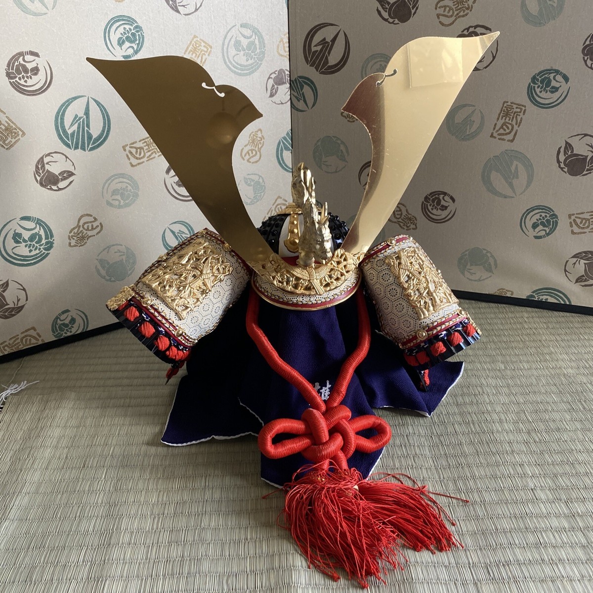 Kabuto Samurai Helmet Kabuto Helmet With Ridges Japanese Antique