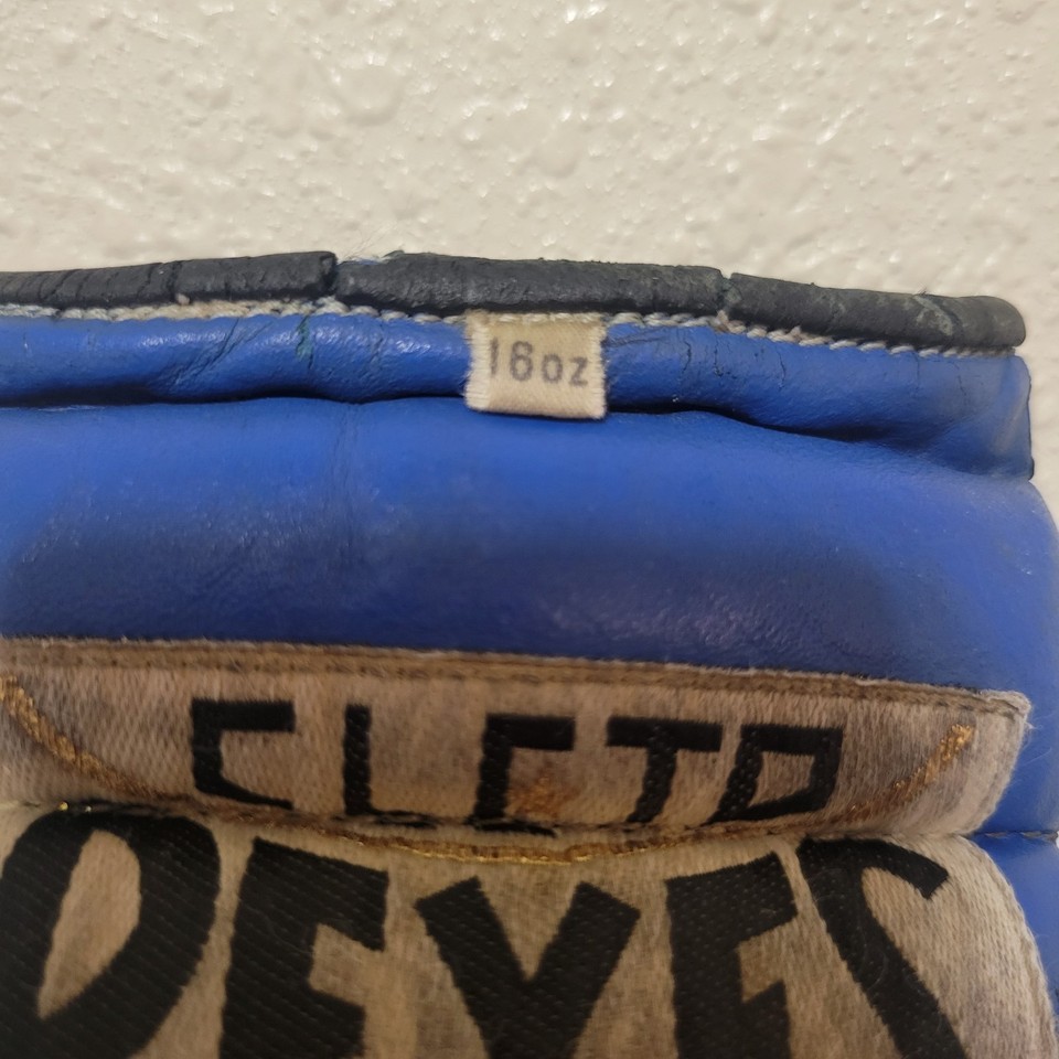Cleto Reyes Professional boxing gloves 16oz - Blue HECHO EN MEXICO | eBay