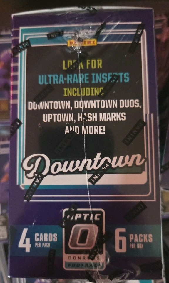 2025 PANINI DONRUSS OPTIC NFL FOOTBALL BLASTER BOX PURPLE SHOCK ...
