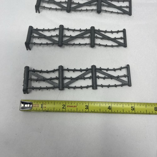 Vintage Marx Toy Ranch Playset Cream Fence Accessories | eBay